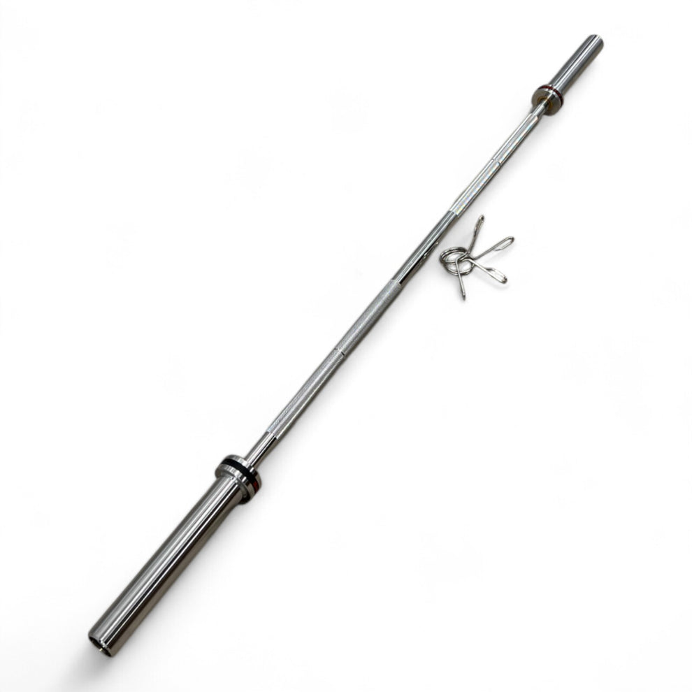 15kg International Olympic Barbell – 6ft Chrome Weight Lifting Bar ...